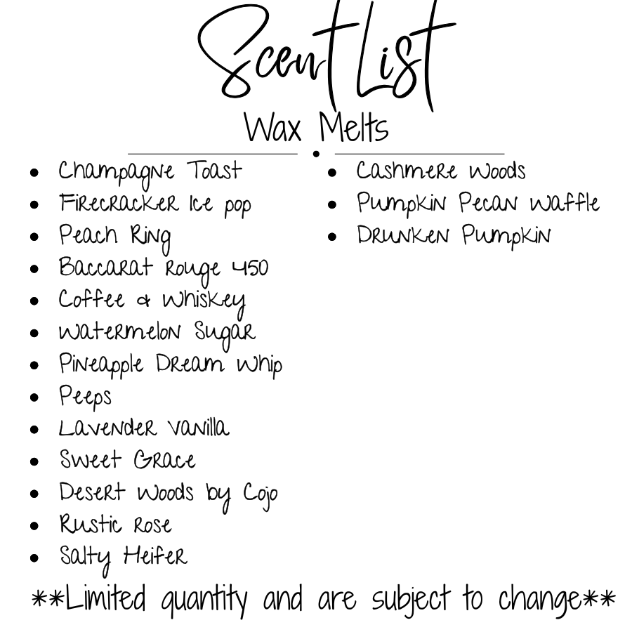 Wax Melts – BlueBird St. Creations